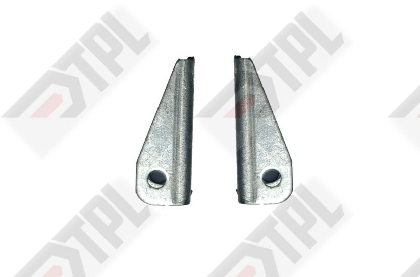 Pair ZINC Cable Anchor Brackets + Clevis/Cotter Pins Todco Whiting ...