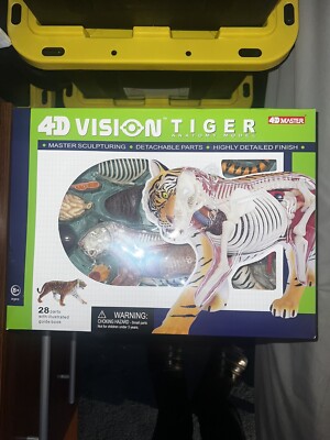 New - 4D Master 4D Vision Tiger Anatomy Model - Ages 8+ | eBay