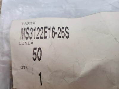 MS3122E16-26S Connector Amphenol | eBay