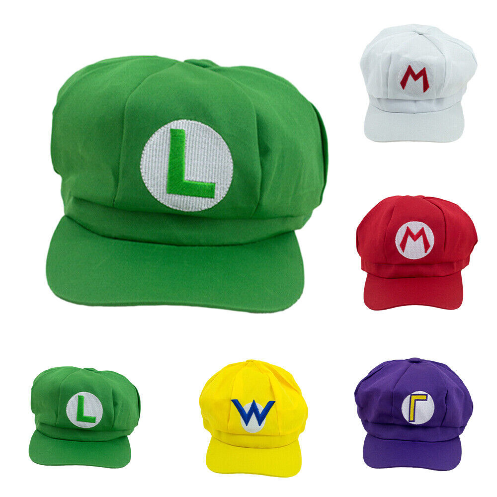 Super Capa Luigi NINTENDO Super Mario Luigi Shaped Cap