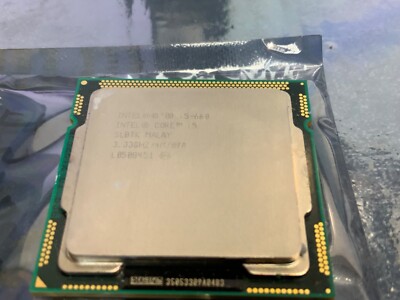 Intel Core i5 660 3.33 GHz Dual-Core Processor**USED AS IS ...
