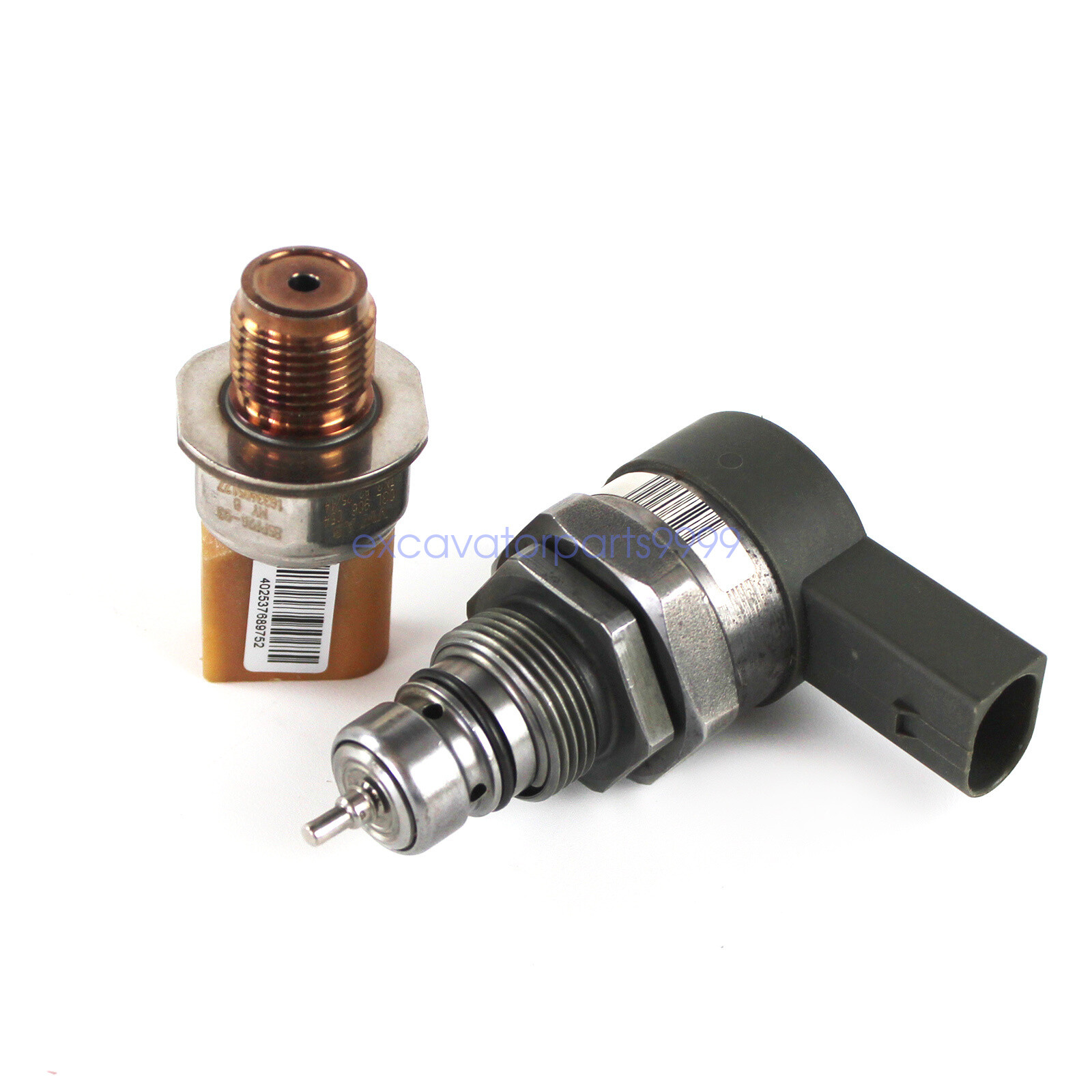 Fuel Rail Pressure Valve 057130764H & Sensor 03L906054A For AUDI VW 2.0 ...