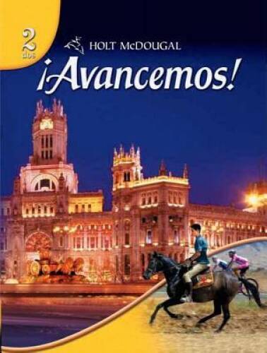 Holt McDougal Avancemos! Level 2: dos (Spanish and English Edition ...
