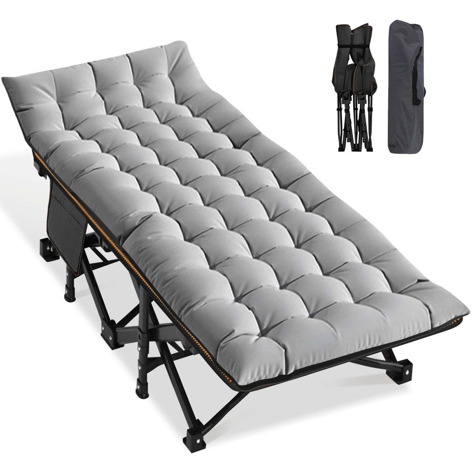 NAIZEA Adults Oversized / Standard Size Folding Sleeping Cot Bed ...