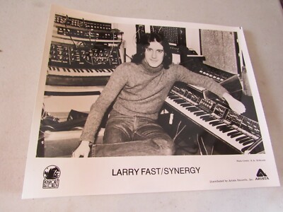 Larry Fast Synergy Arista Records Passport Records Press Photo 8 x 10 ...
