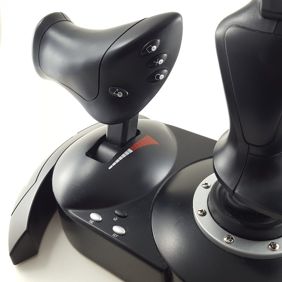 THRUSTMASTER T-Flight Hotas X V.2 PC & Playstation 3 PS3 Stick Flight ...