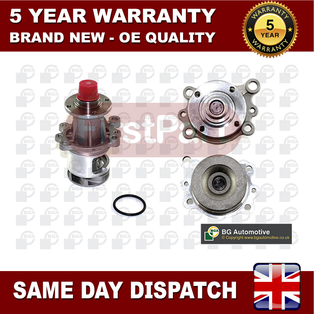 Fits BMW 3 Series Z3 5 1.6 1.8 1.9 2.0 3.5 FirstPart Water Pump ...