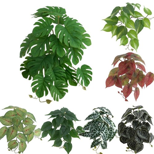 Turtle leaf Ivy Vine Leaf Trailing Hanging Fake Foliage Flower Plants ...