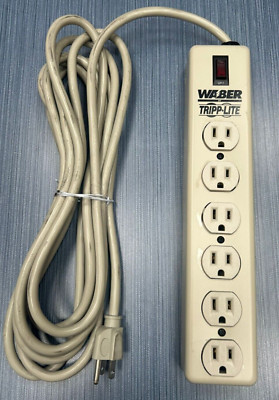 Tripp Lite 6SPDX-15 Industrial Power Strip Waber Metal 15 ft | eBay