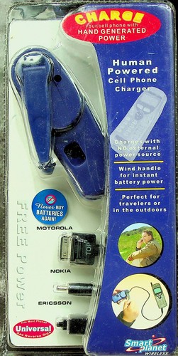 Human-powered Cell Phone Charger - Purple - Small Planet Wireless - New ...