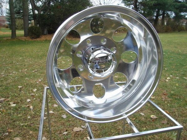 1994-02 Dodge Ram 8 Lug Alcoa Style Dually Wheels 16x6 SET OF 4 W/ LUGS ...