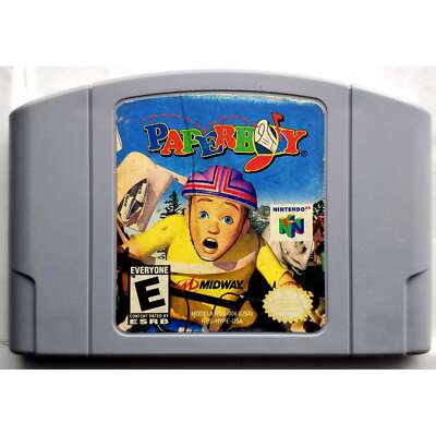 Paperboy - Nintendo 64 Authentic Tested Game 180 Day Guarantee N64 ...