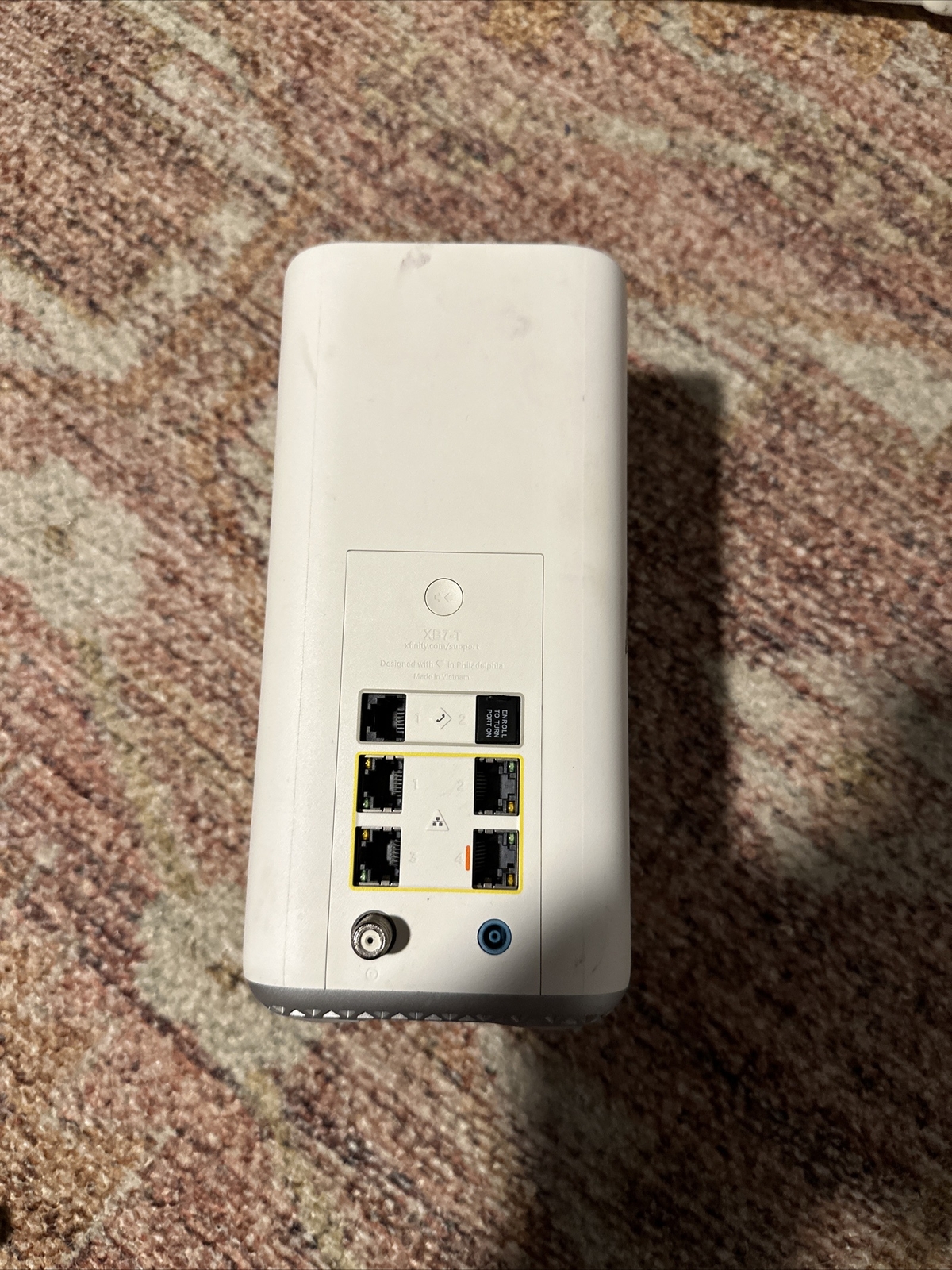 Comcast Xfinity XB7-T GIGABIT Modem WiFi Router No Power Cord | eBay