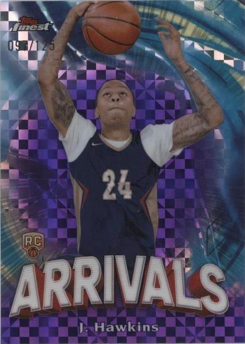 2023-24 Topps Finest - Arrivals Jordan Hawkins #A-16 Purple ...