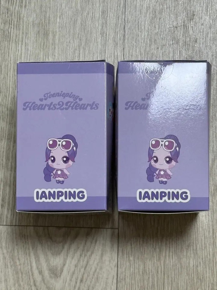 Unopened Brand New Hearts to Hearts Tinipping Doll Ian Ian Ping 10CM ...
