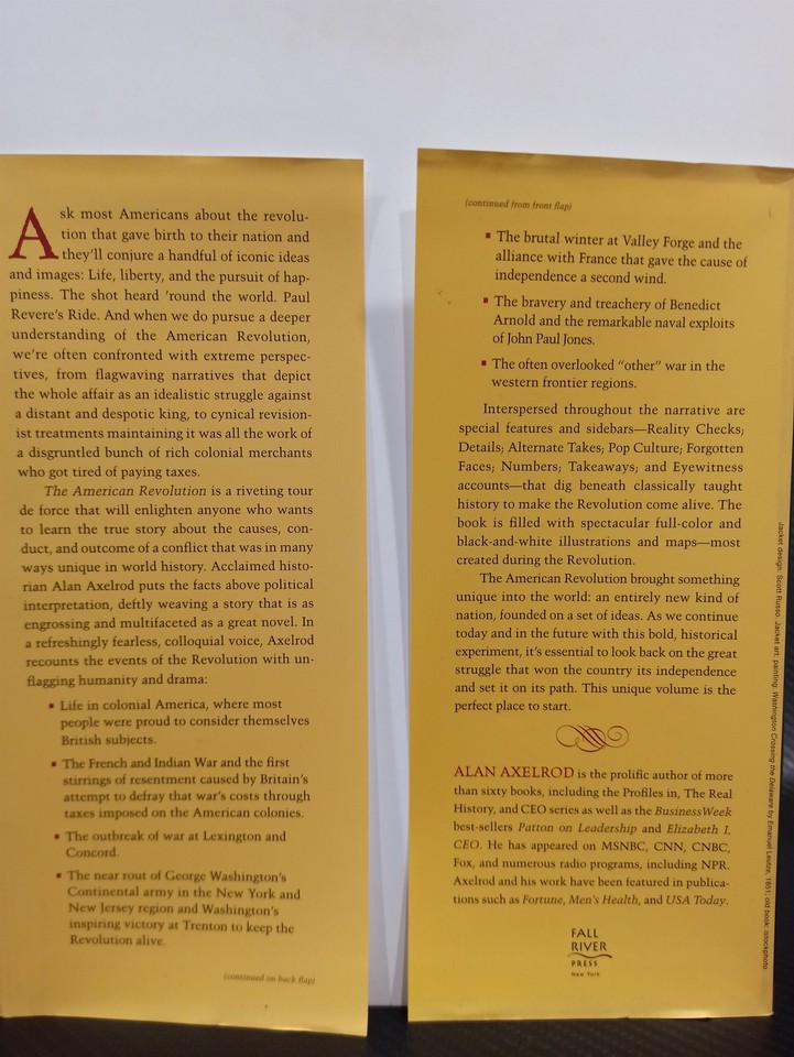 The American Revolution What Really Happened by Alan Axelrod (Hardcover ...