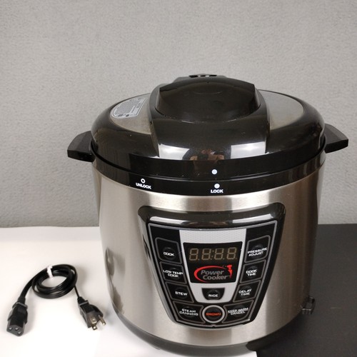 Power Cooker Electric Pressure Cooker 8 Quart Multi Function Cooker PC ...