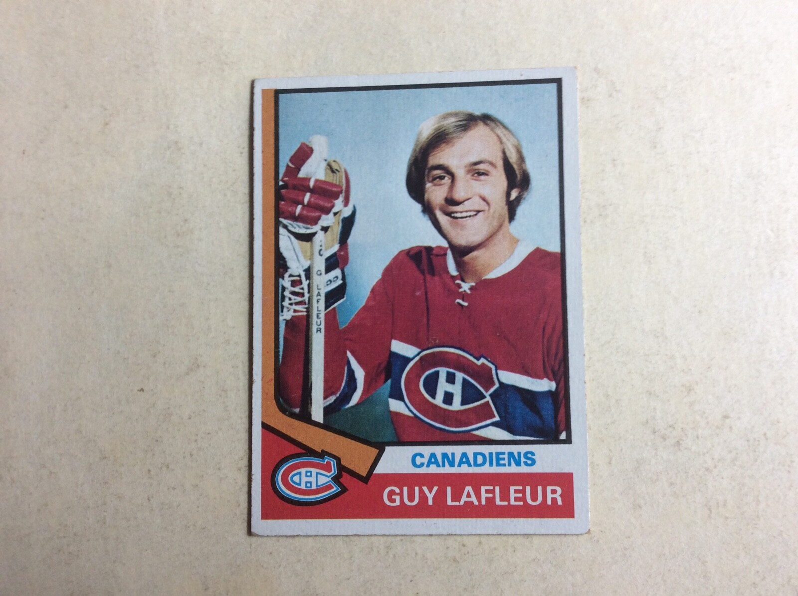 1974-75 TOPPS GUY LAFLEUR CARD #232 H101338 | eBay
