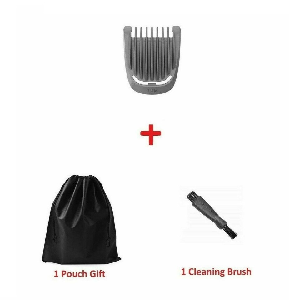 Stubble Clipper Combs 1mm or 2mm For PHILIPS Beardtrimmer Trimmer ...
