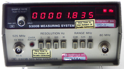 Manuals & Books - Hp 5303B Counter