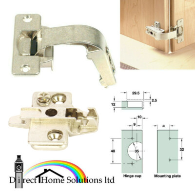 Grass Nexis Pie-cut 155° Corner Hinge, Ø 35mm Cup, Click On Arm ...
