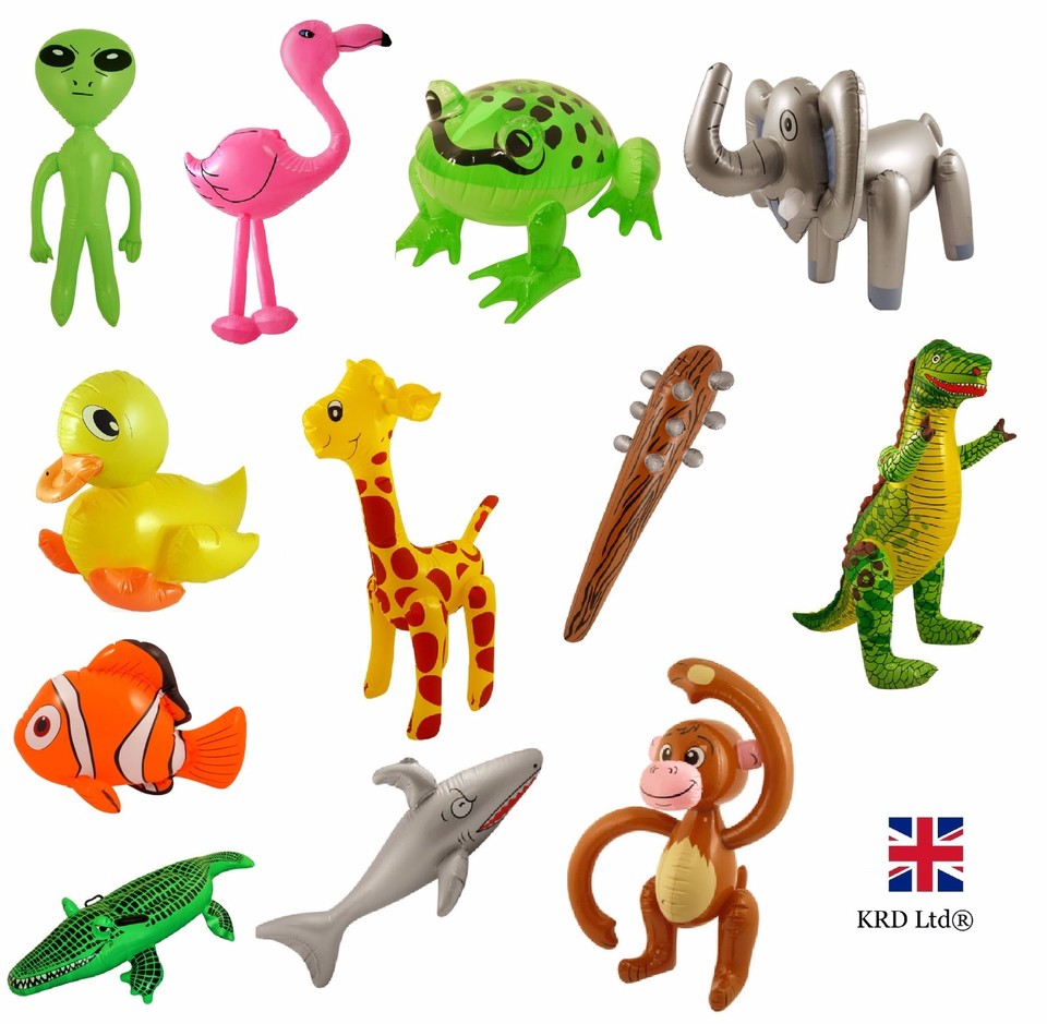 Inflatable Blow UP Animal Fancy Dress Beach Reusable Toy Party Prop D ...