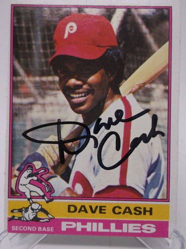 1976 Topps DAVE CASH 295 SIGNED Baseball Card MLB | eBay