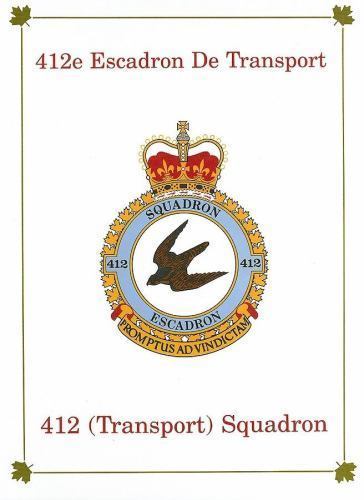 412e Escadron de Transport : 412 (Transport) Squadron by Turner ...