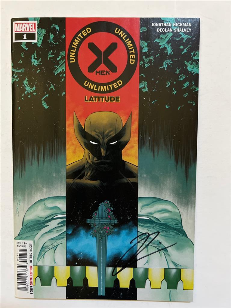 SDCC 2022 X-MEN UNLIMITED LATITUDE #1 SIGNED by JONATHAN HICKMAN + COA ...