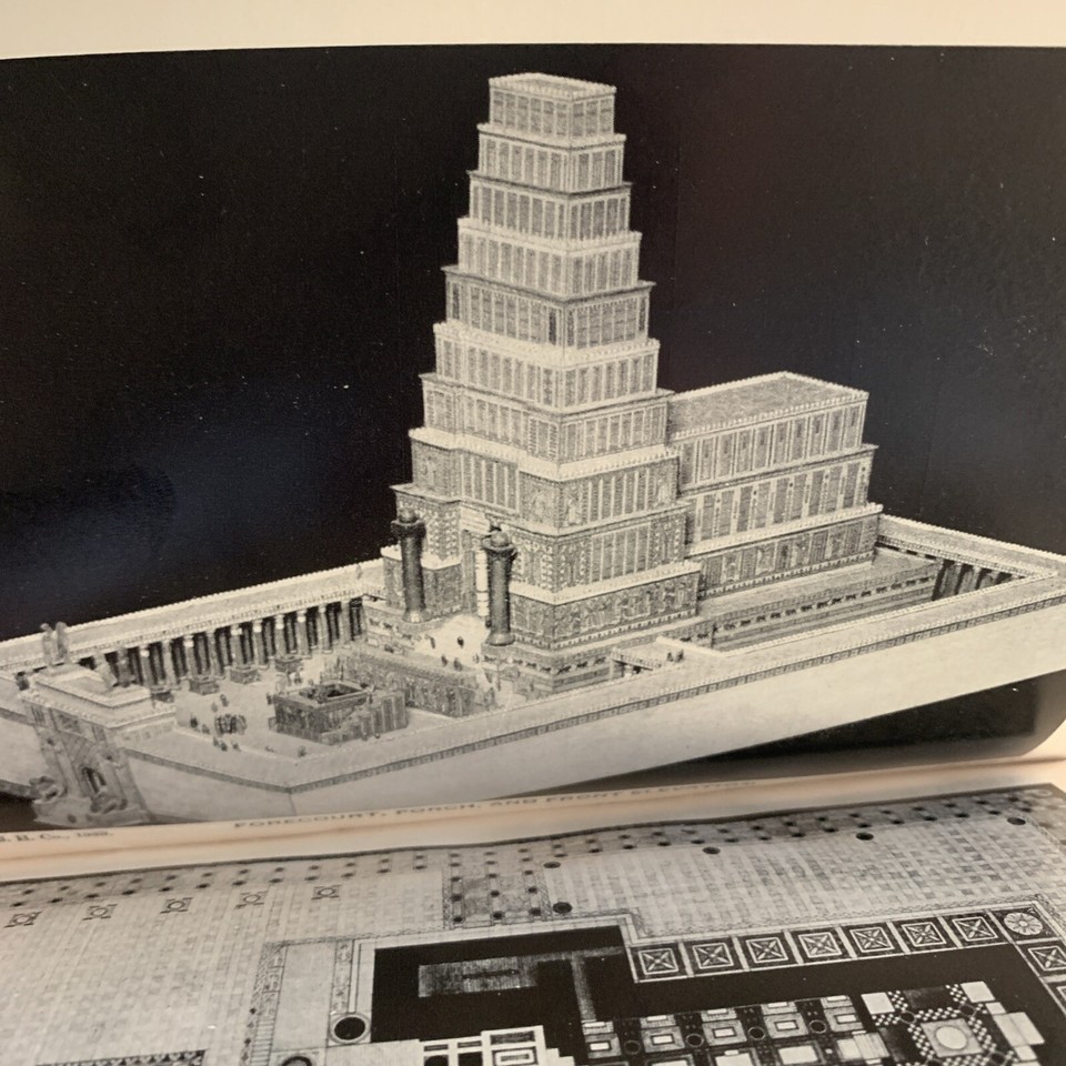 Masonic Holy Bible King Solomon’s Temple In Masonry 1957 Holman Leather ...