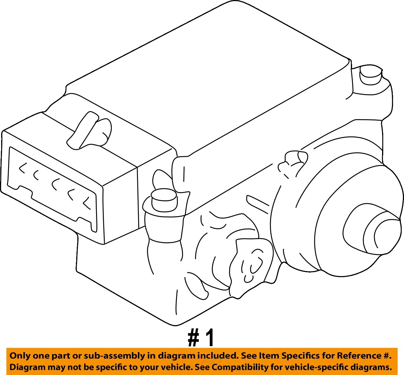 FORD OEM 05-07 Escape Electrical Cruise Control System-Cruise Servo ...