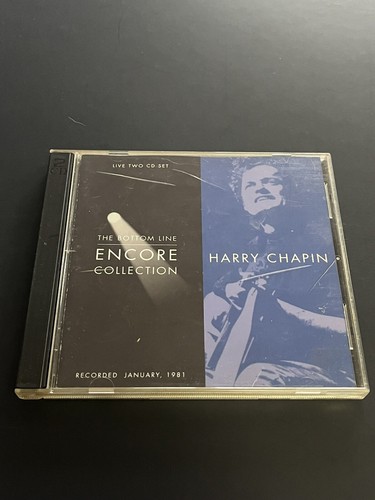 Harry Chapin Bottom Line Encore Collection Rock 2 Discs CD LIVE JANUARY ...