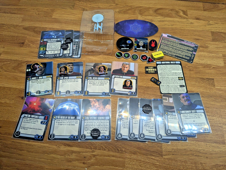 Star Trek: Attack Wing – U.S.S. Enterprise (refit) Expansion Pack | eBay UK