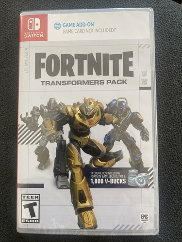 Nintendo Switch Fortnite Transformers Pack Game - NEW - SEALED | eBay