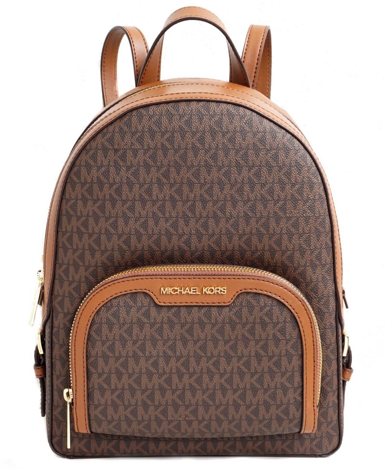 Michael Kors Damen Rucksack Tasche MK Jaycee Large PKT Backpack Logo ...