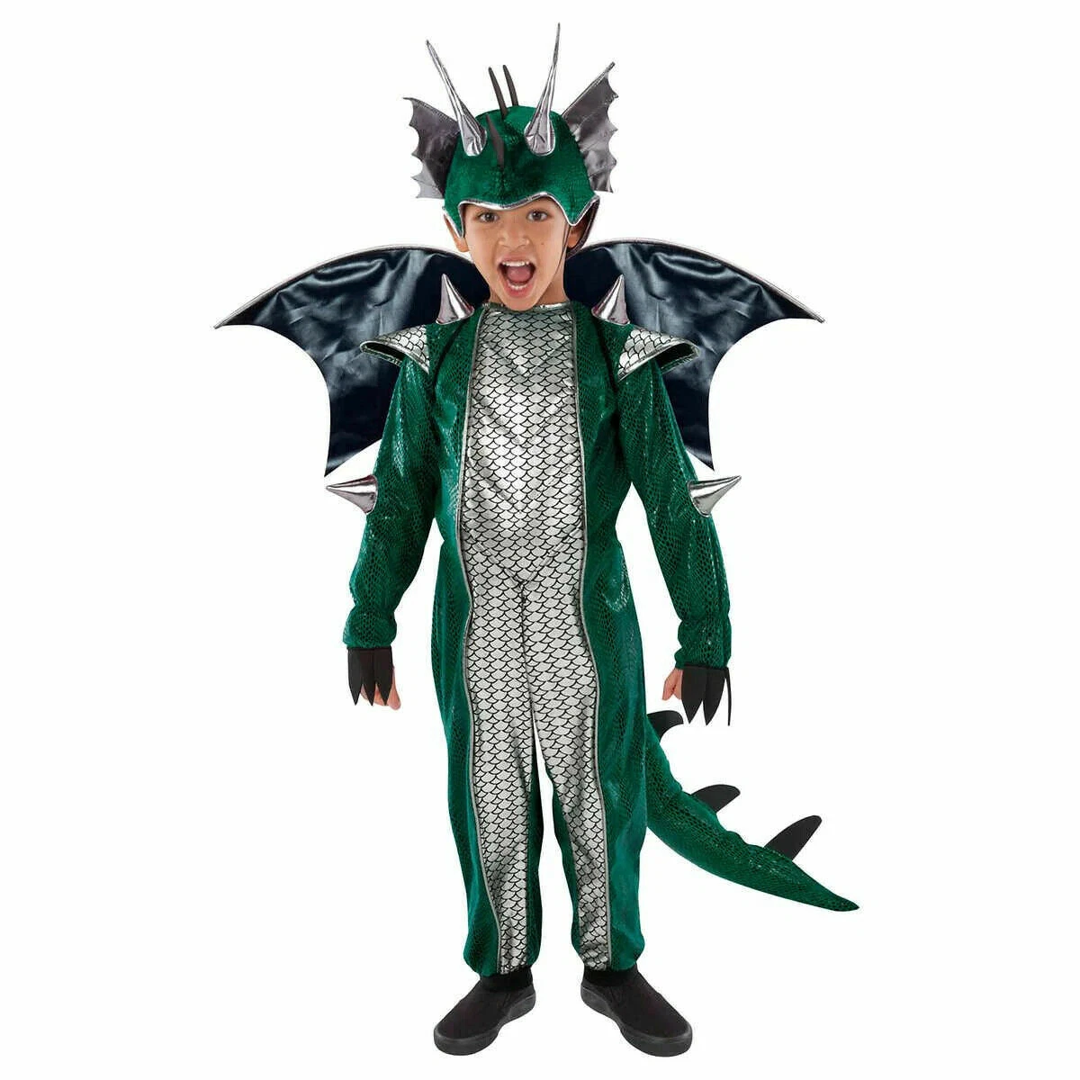 hot sale NEW Teetot Adventure Factory Green Dragon Kids Costume