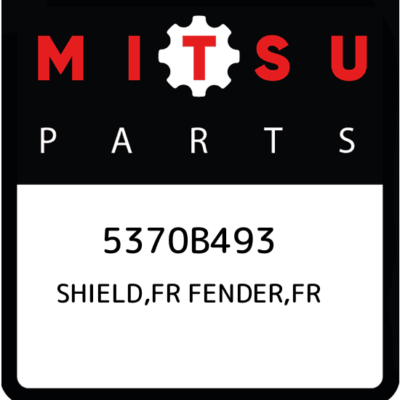 5370B493 Mitsubishi Shield,fr fender,fr 5370B493, New Genuine OEM Part ...