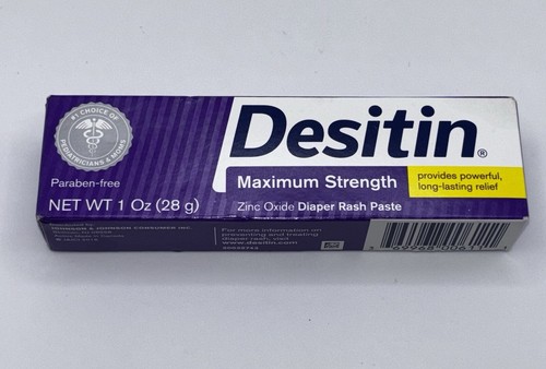 New Desitin Diaper Rash Ointment Desitin Maximum Strength Original ...