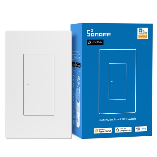 SONOFF Smart Wall Switches-M5,WiFi Light Switch Works with Apple Home ...