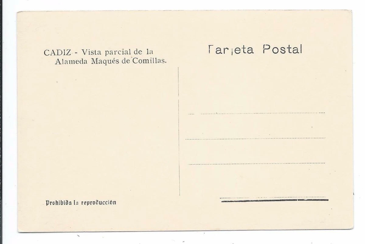 Tarjeta Postal De Espana