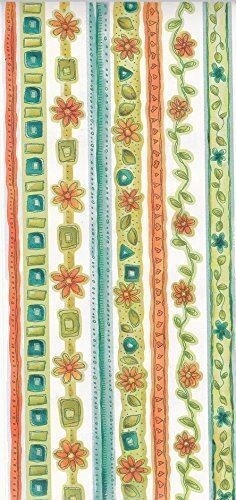 Magenta Joyful Borders Sticker Sheet | eBay