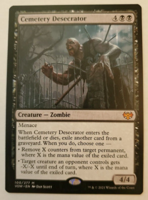 1x Cemetery Desecrator Crimson Vow MTG Magic the Gathering NM | eBay