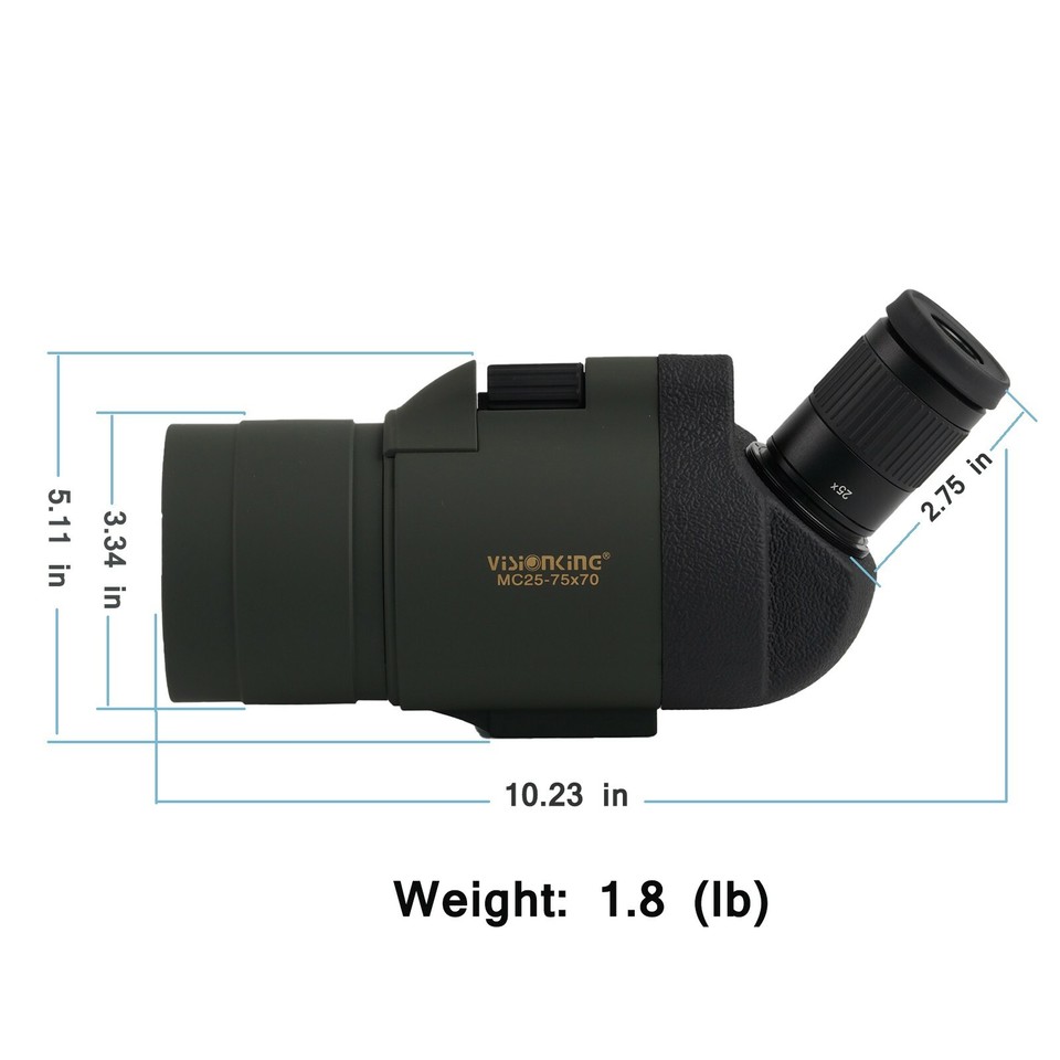 Visionking 25-75x70 MAK 100% Waterproof Spotting scope High Quality ...