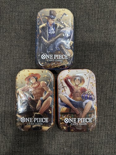 One Piece Card Game - Tin Pack Set Vol.2 (TS-02, OP13) - All 3 Tins | eBay