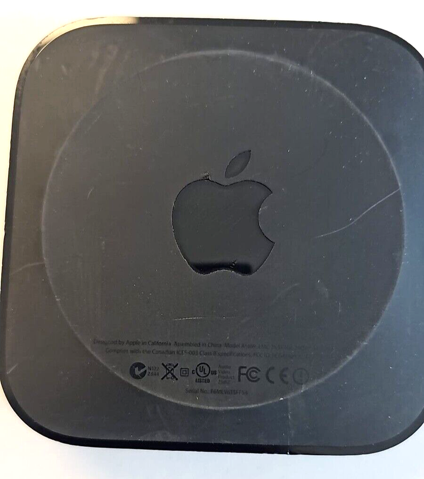 Apple TV 3rd Generation Digital HD 8GB Media Streaming Player A1427 ...