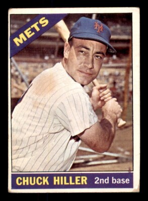 1966 Topps Baseball #154 Chuck Hiller GD *e3 | eBay