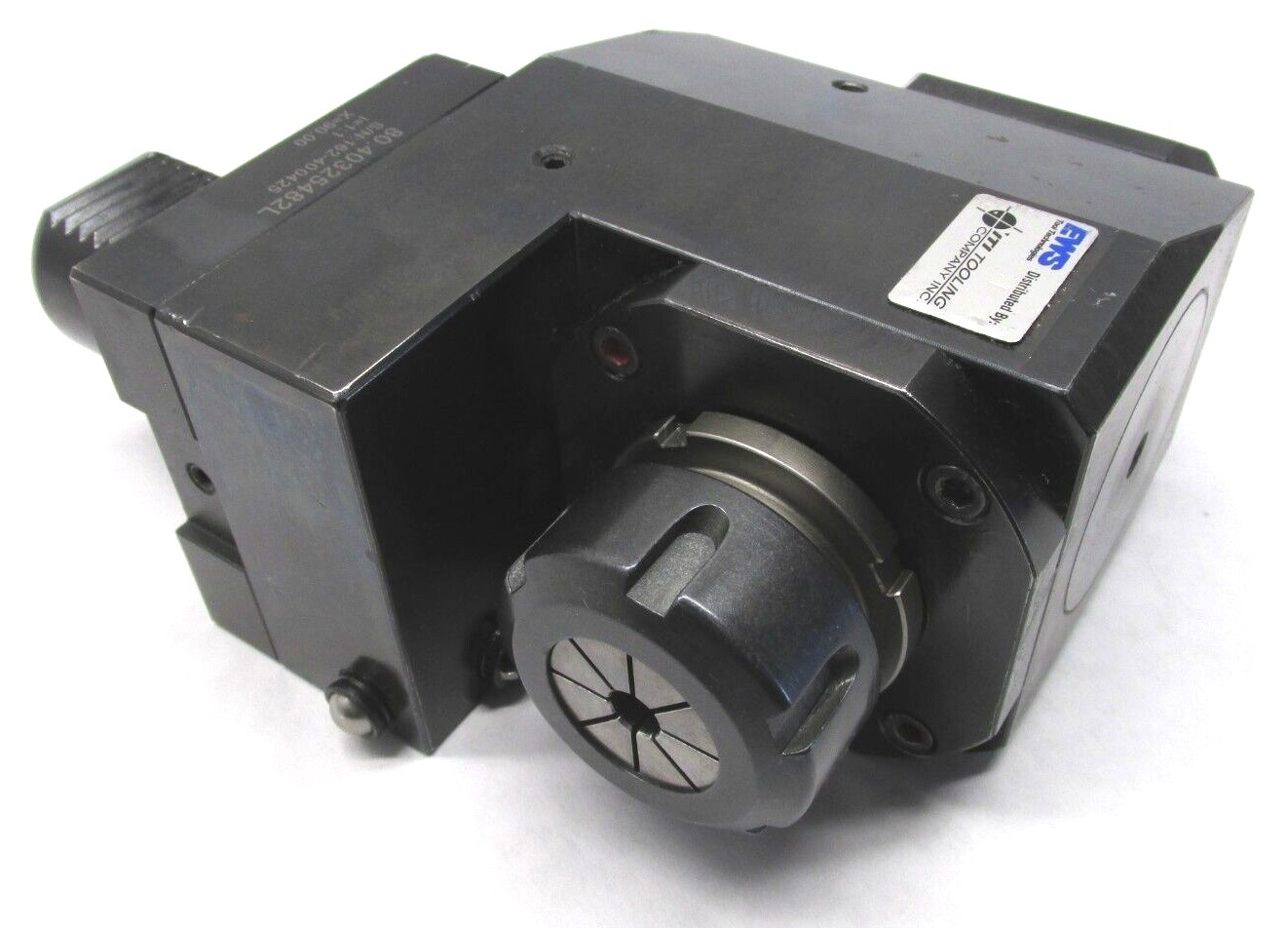 EWS ER32 RIGHT ANGLE OFFSET MILLING LATHE LIVE TOOL ATTACHMENT w/ VDI40 ...