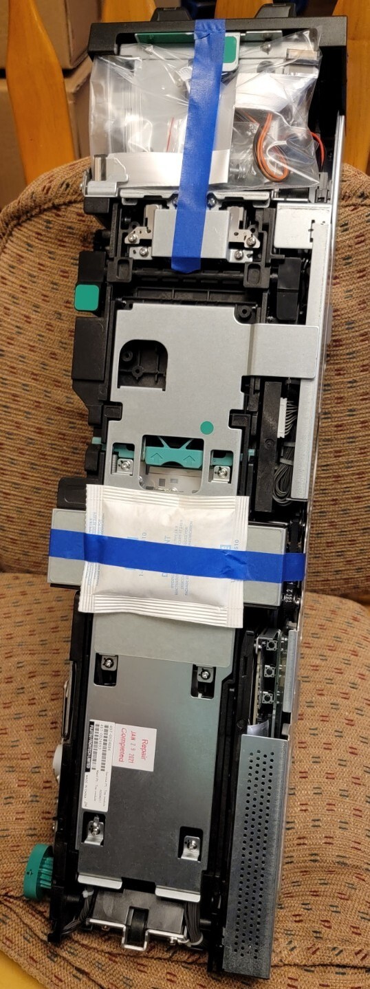 Fujitsu GSR50 Cash Handling Bunch Acceptor Top Module KD04011 | eBay