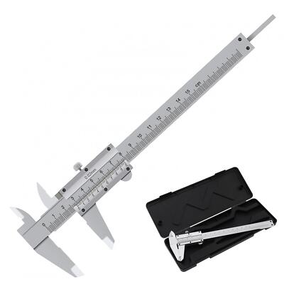 Vernier Caliper,0-150mm Manual Non Digital Calipers, Carbon Steel ...