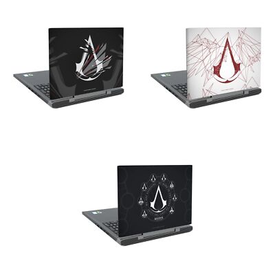 OFFICIAL ASSASSIN'S CREED LOGO VINYL STICKER SKIN DECAL FOR ASUS DELL ...